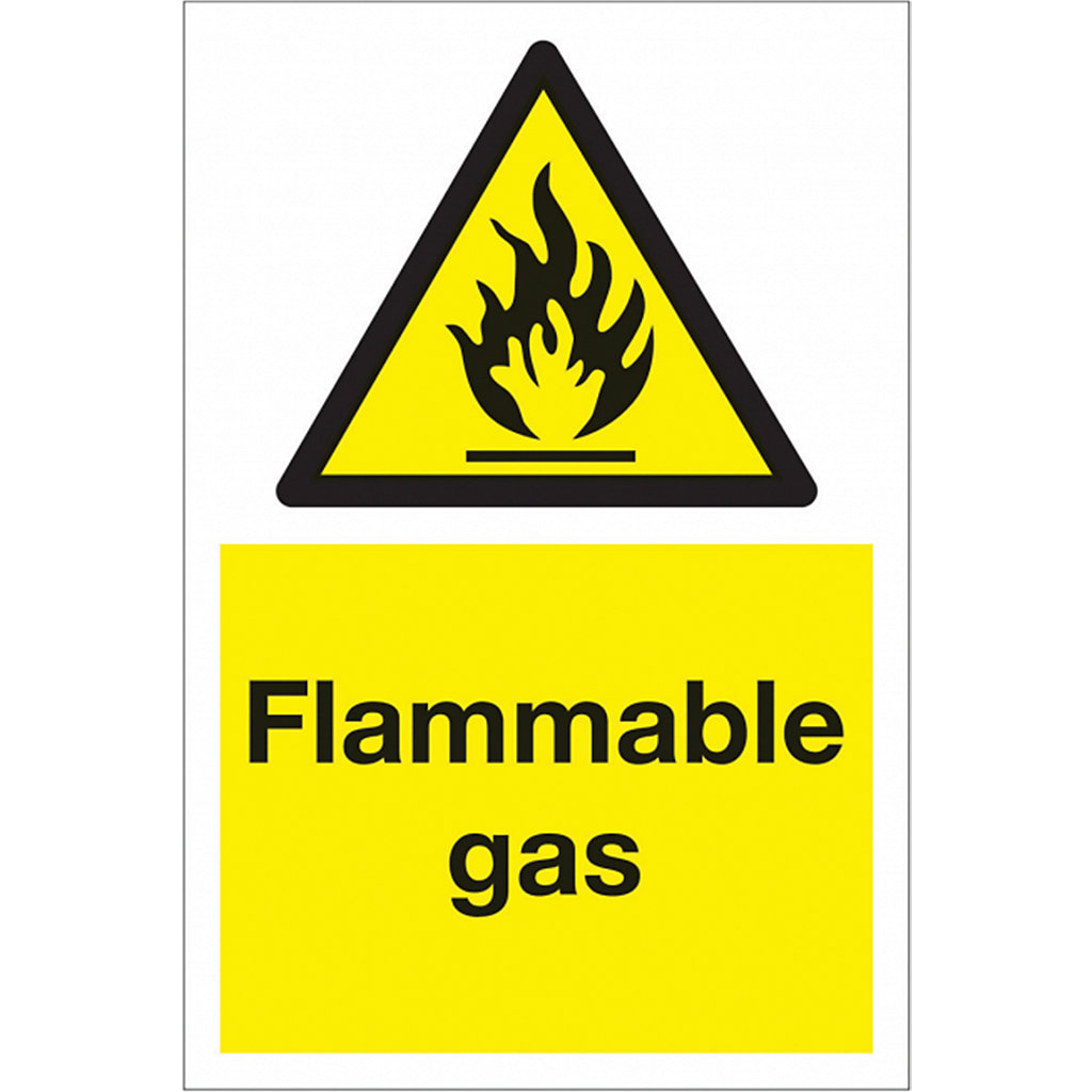 Flammable Warning Signs | Gas & Liquid | Facilities Management | BiGDUG