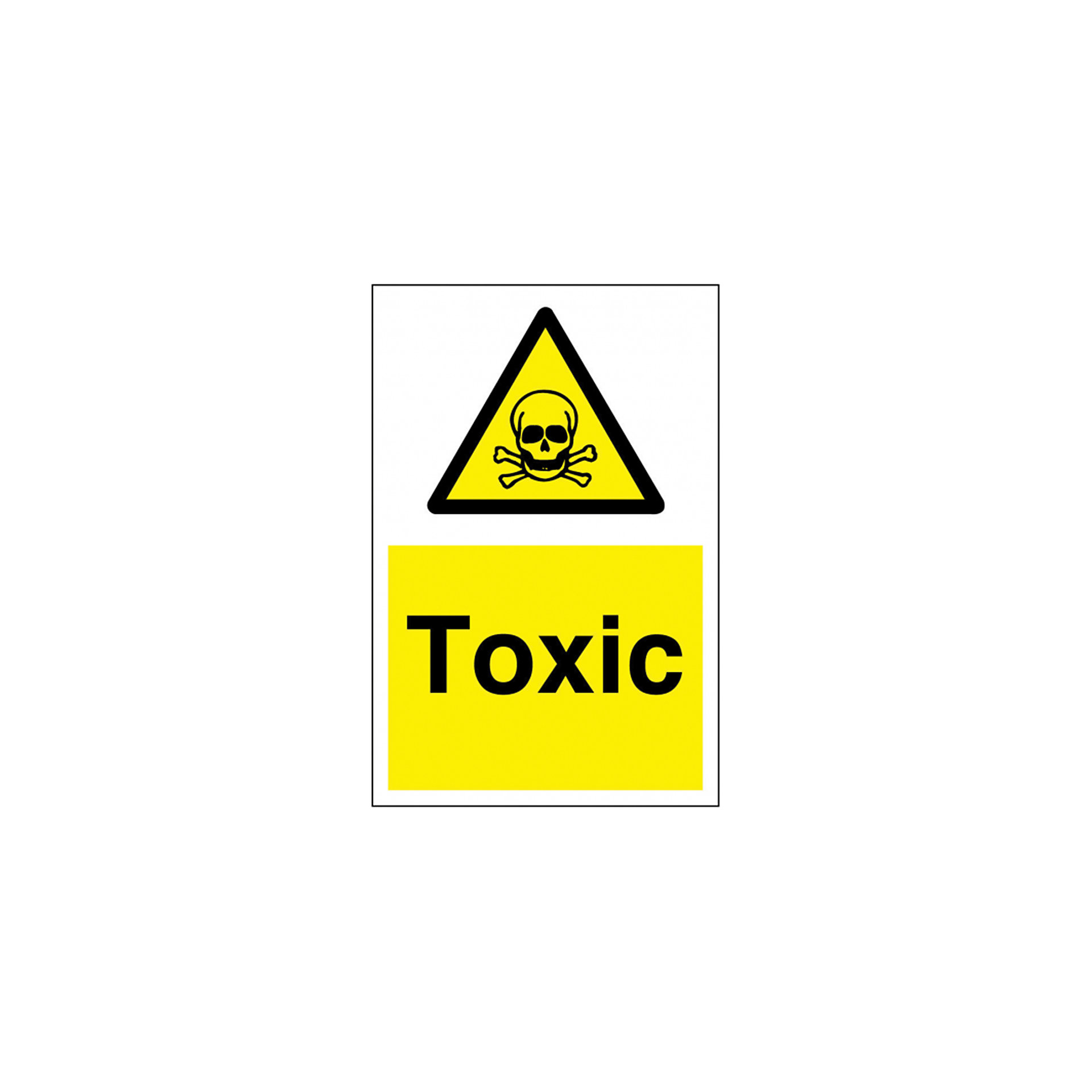 Toxic Safety Sign | Facilities Management | BiGDUG