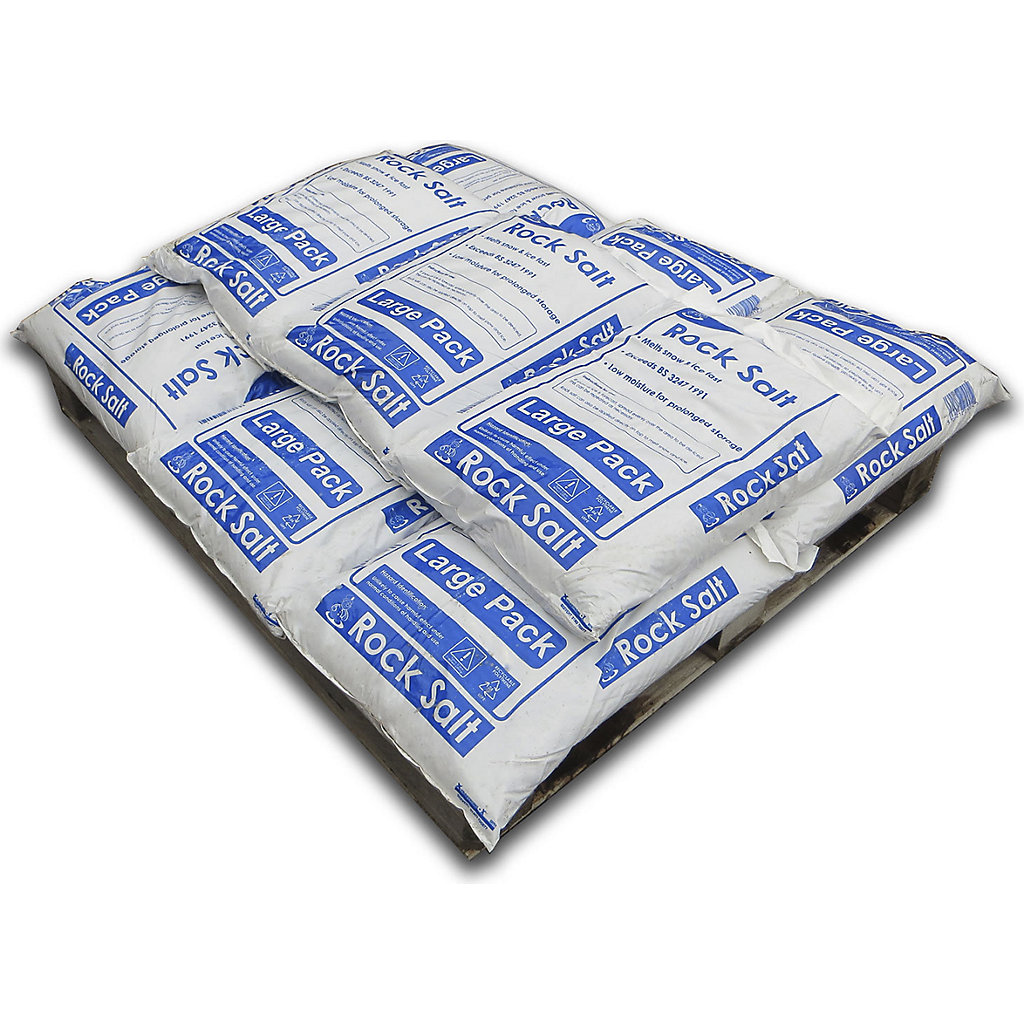 Brown Rock Salt | Pallets of Large 25kg Bags | BiGDUG