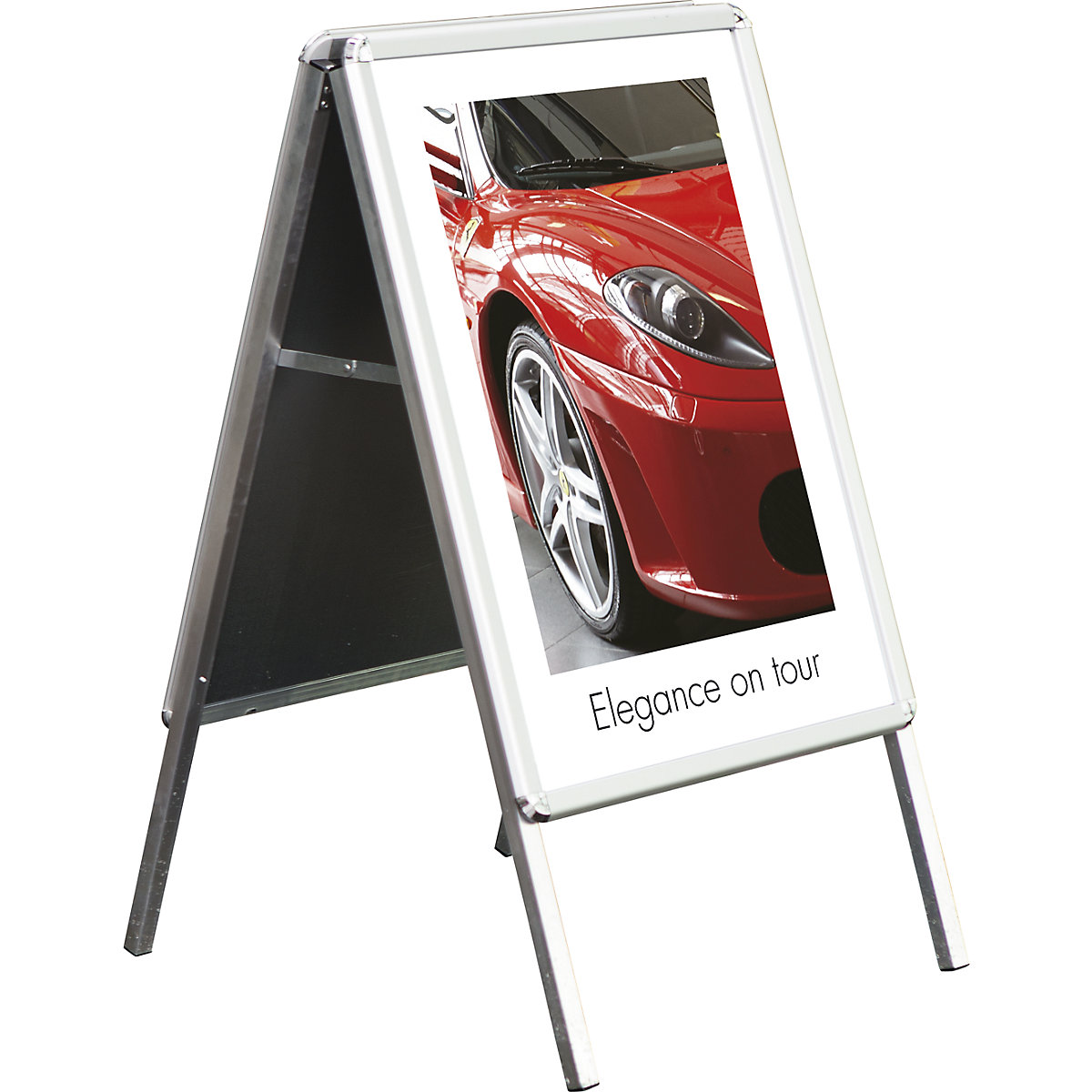 WEATHERPROOF folding advertising stand: HxWxD 1120 x 639 x 744 mm ...