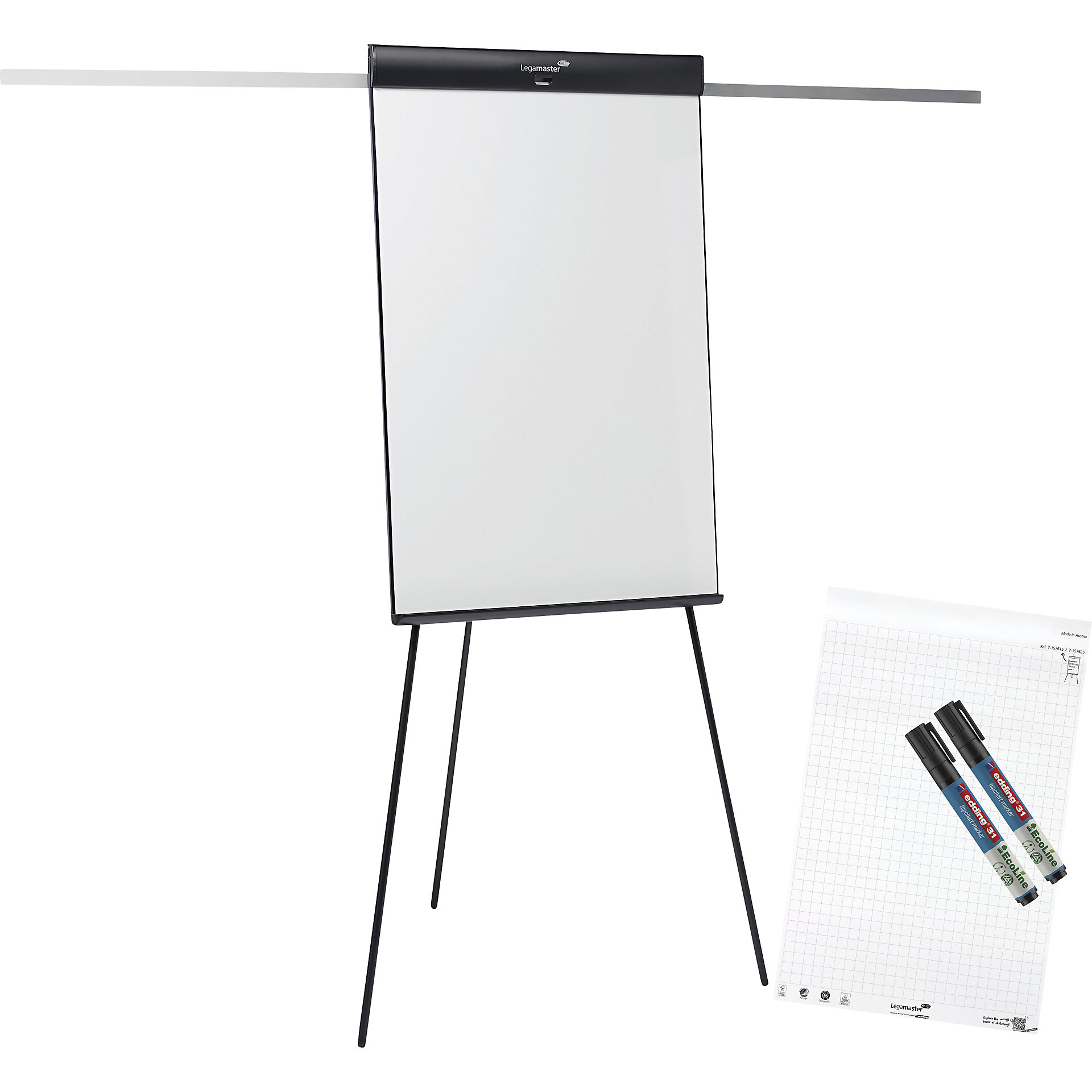 Flip-chart SKETCH PRO – Legamaster: painted steel | kaiserkraft