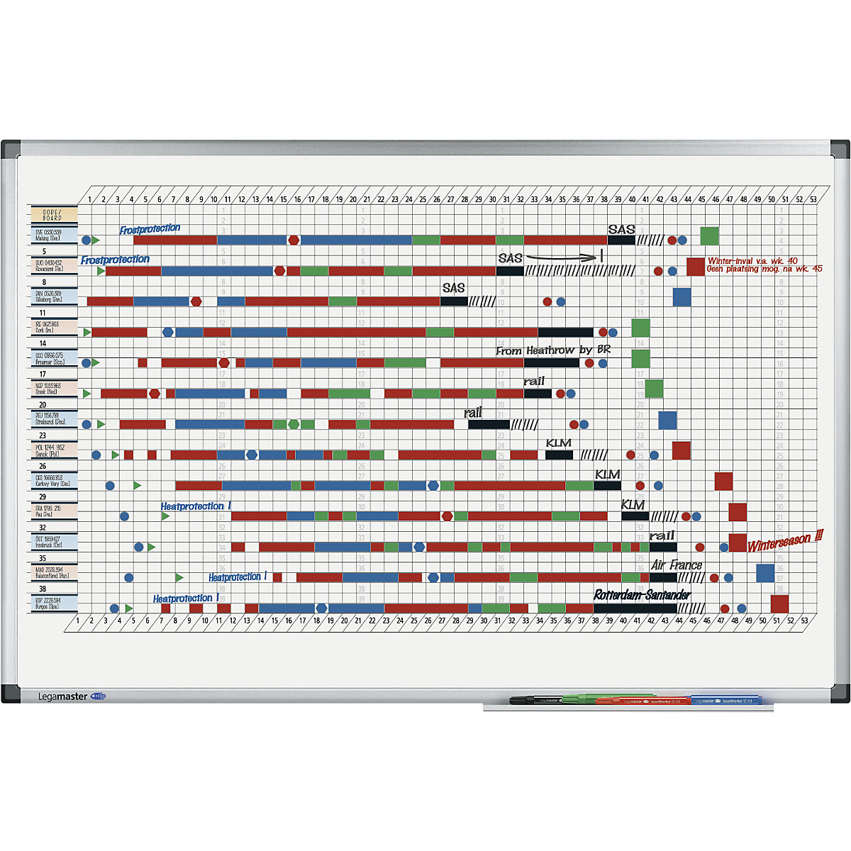 Planning boards, plan boards, yearly planners | kaiserkraft