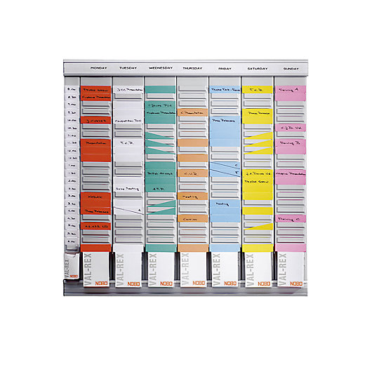 T card planner, weekly planner: 7 modules with 24 slots each | kaiserkraft