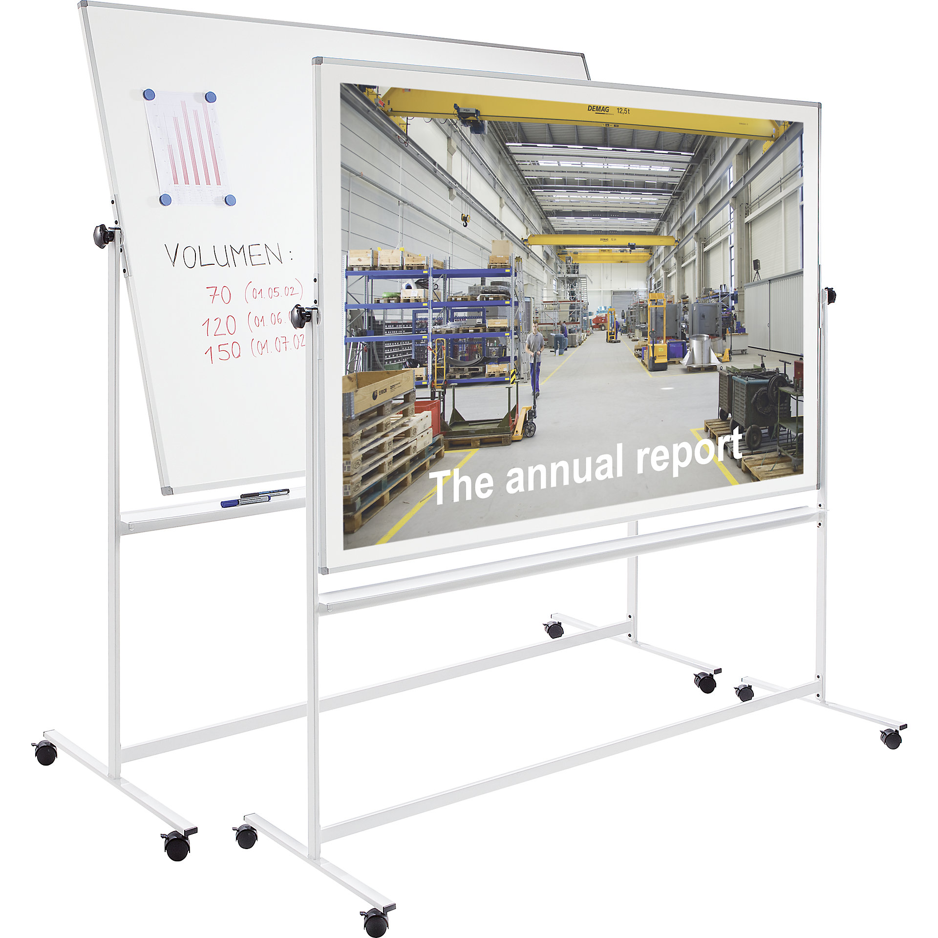 Rotating board – eurokraft pro: sheet steel, enamel | kaiserkraft