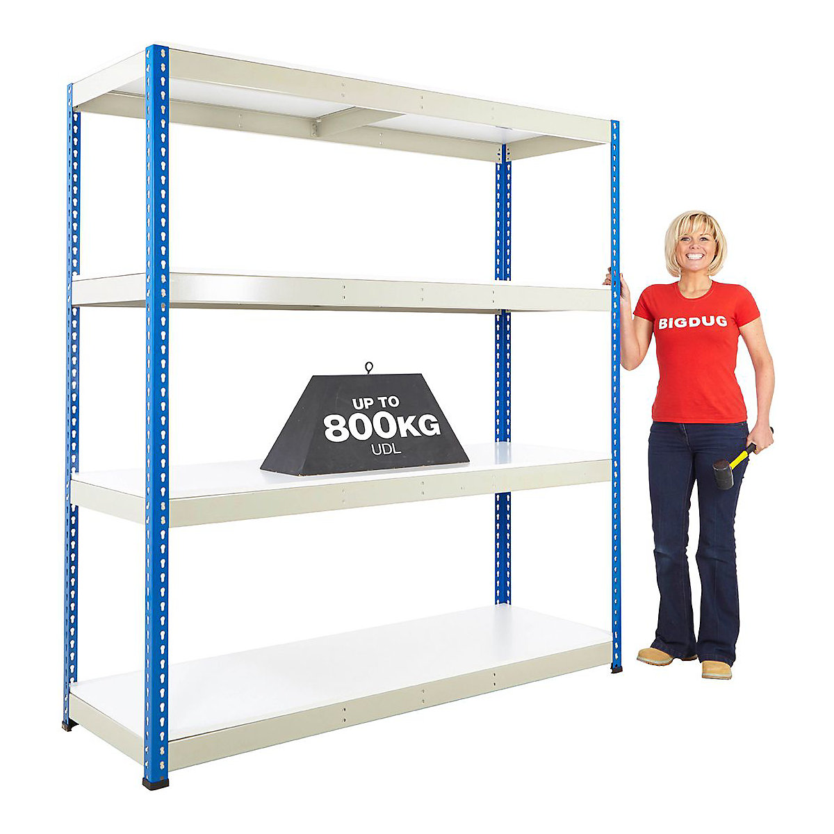 BiG800 1980mm High Racking | BiGDUG