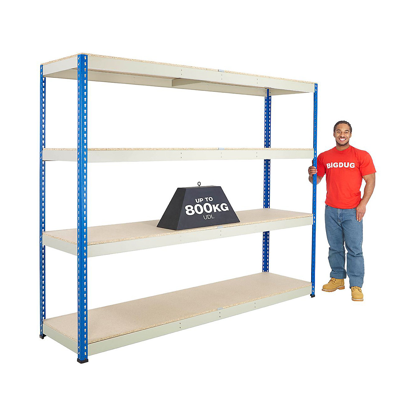 BiG800 1980mm High Racking | BiGDUG