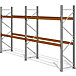 BiGDUG Pallet Racking 2 Bay Kit 4000h x 2700w x 1100d mm (Holds 18 ...
