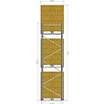 BiGDUG Pallet Racking 2 Bay Kit 4000h x 2700w x 1100d mm (Holds 18 ...