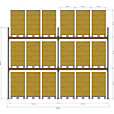 BiGDUG Pallet Racking 2 Bay Kit 4000h x 2700w x 1100d mm (Holds 18 ...