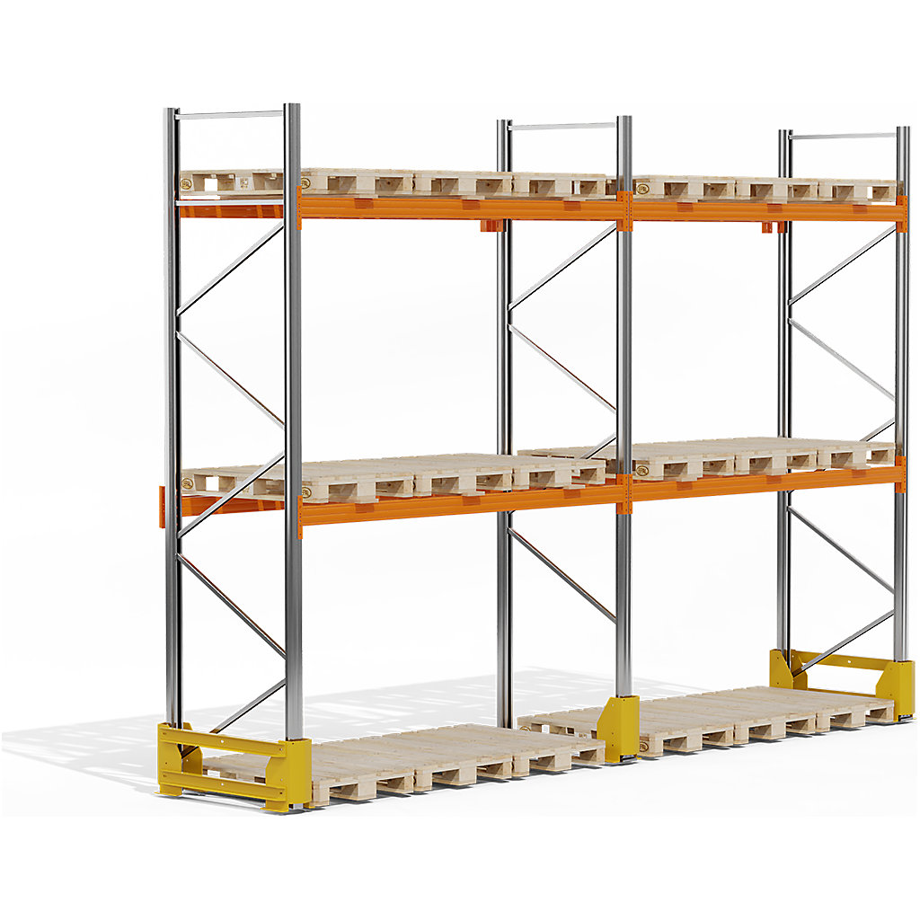 BiGDUG Standard Duty Pallet Racking Frame | 6000h x 900d mm ...