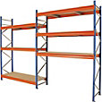 BiGDUG Longspan Shelving Blue Frame 2000h x 600d mm 4000kg UDL | BiGDUG