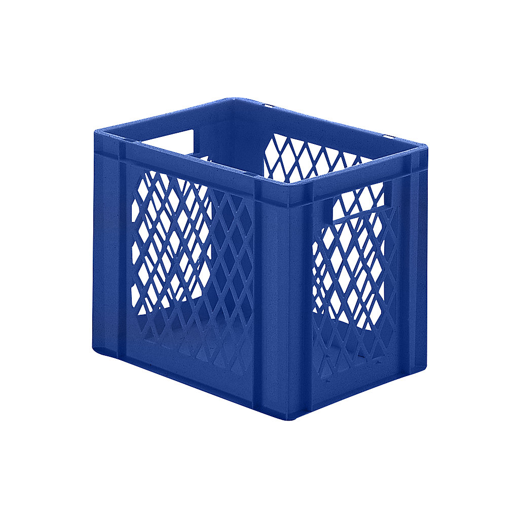 Recipiente apilable en euroformato, paredes perforadas, fondo cerrado ...