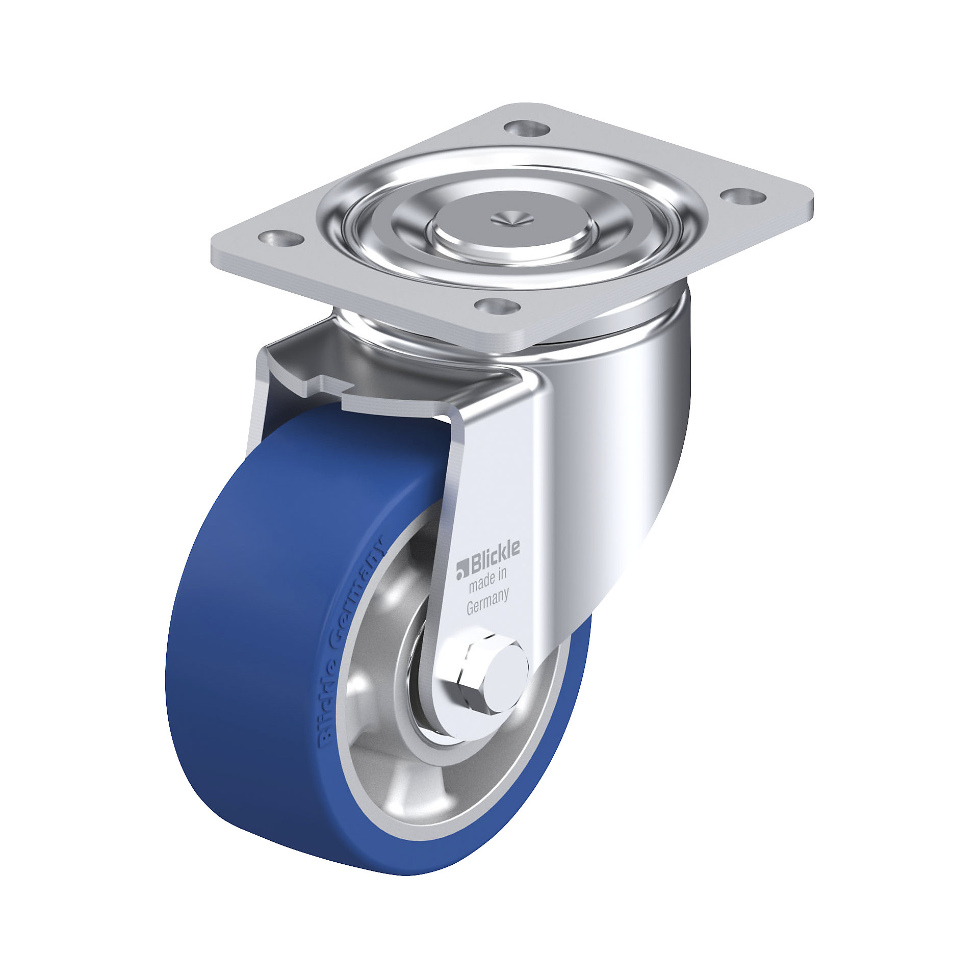 Rueda de maniobra de chapa de acero LH-ALBS – Blickle: Ø de rueda 125 ...