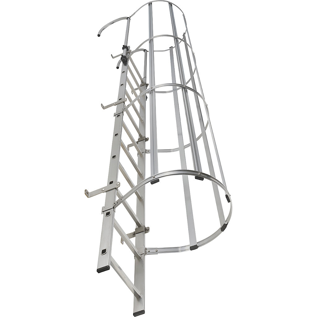 Scala alla marinara con gabbia tipo ALM pioli largh. x prof. 440 x 30 ...