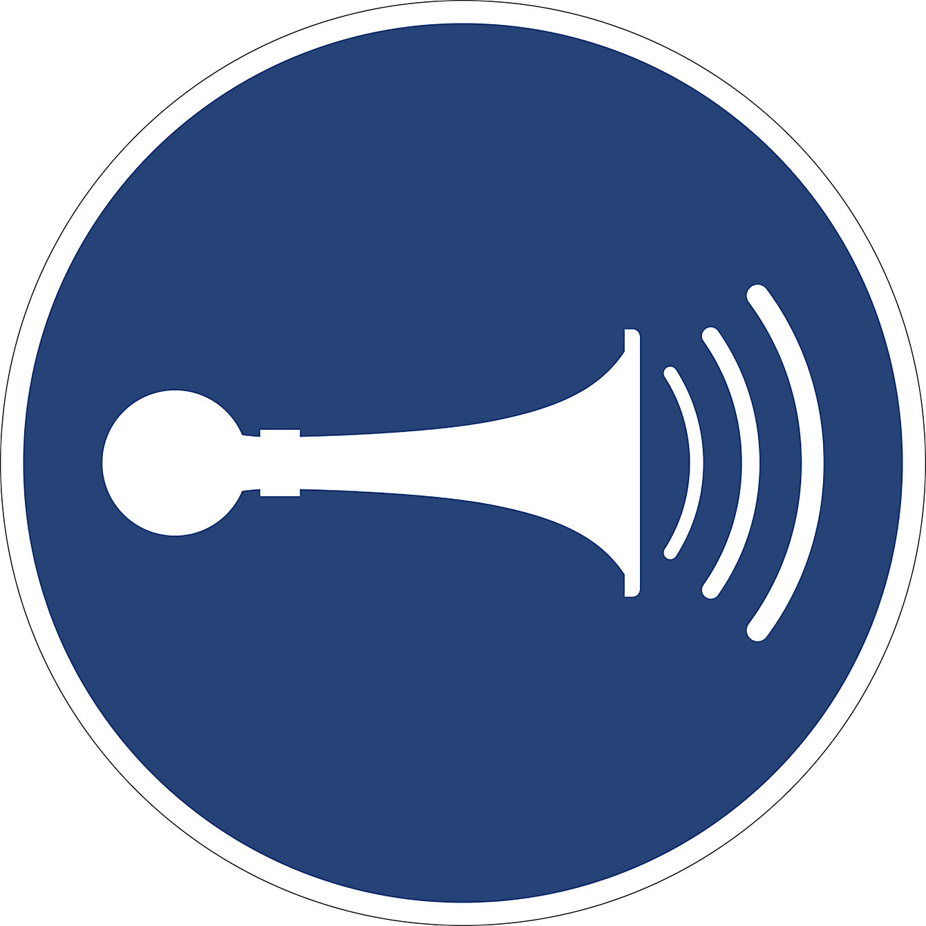 Señal de obligación: emitir señal acústica, UE 10 unid. | kaiserkraft