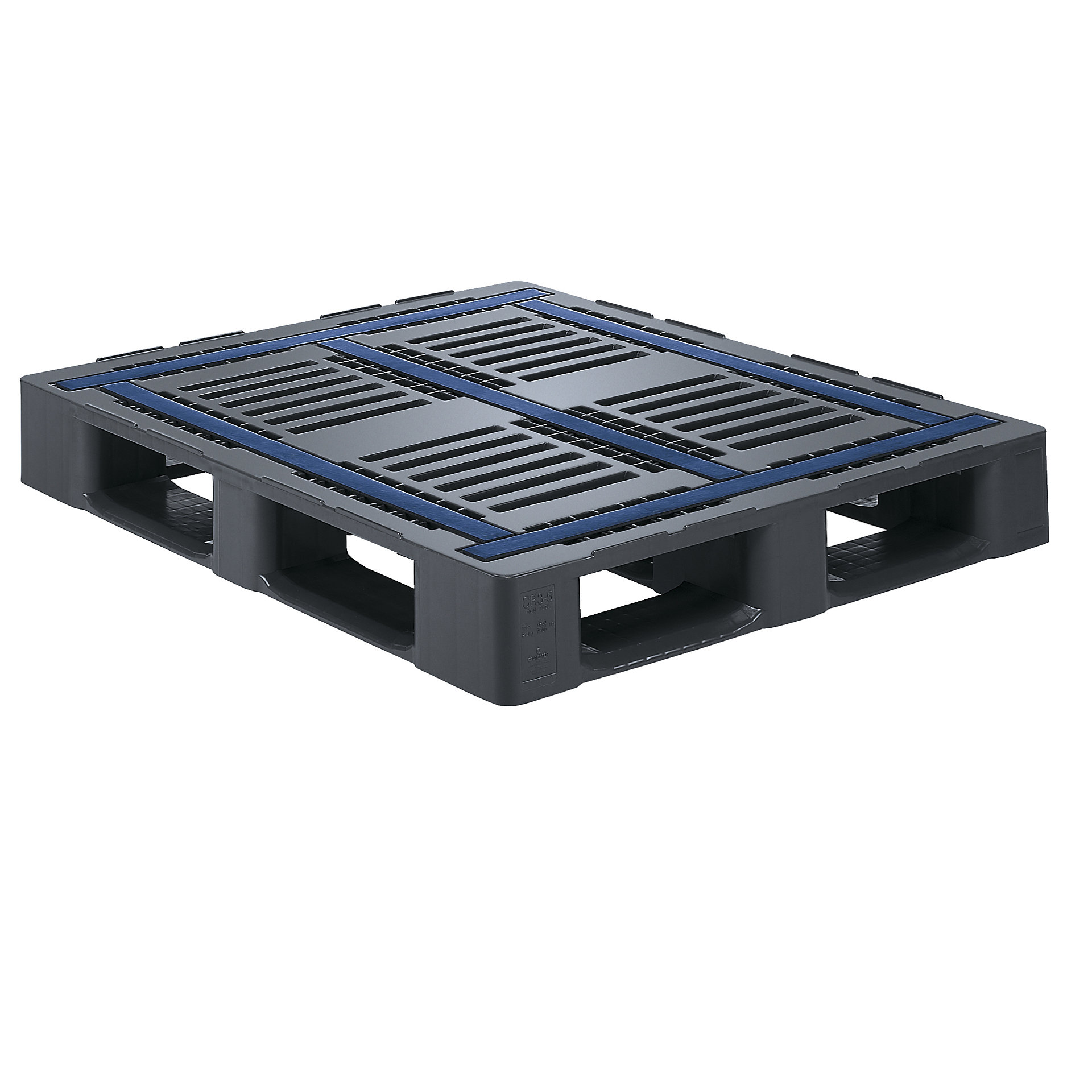 Heavy duty pallet, non-slip coating – ratioform: with 5 runners and 5 ...