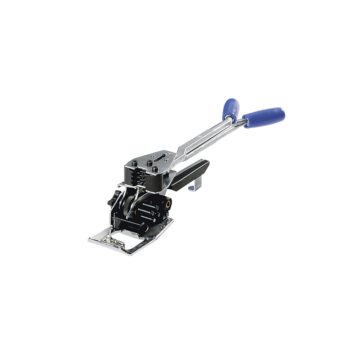 Tensioning and sealing tool for PP strapping – ratioform: manual ...