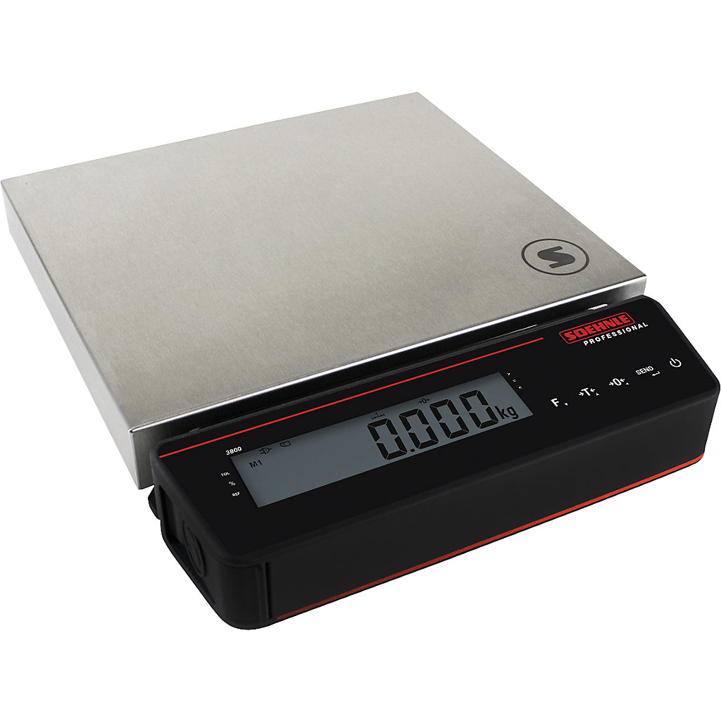 Compact scales – Soehnle: with 1 key operation, WxD 310 x 275 mm ...