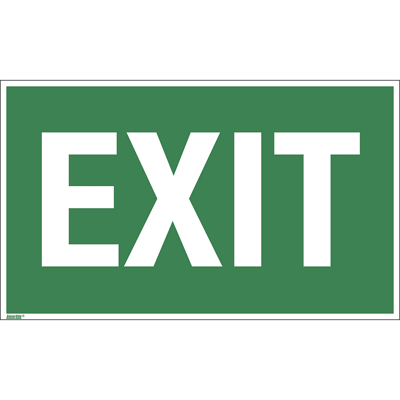 Cartello integrativo con testo per segnali di emergenza EXIT, conf. da ...