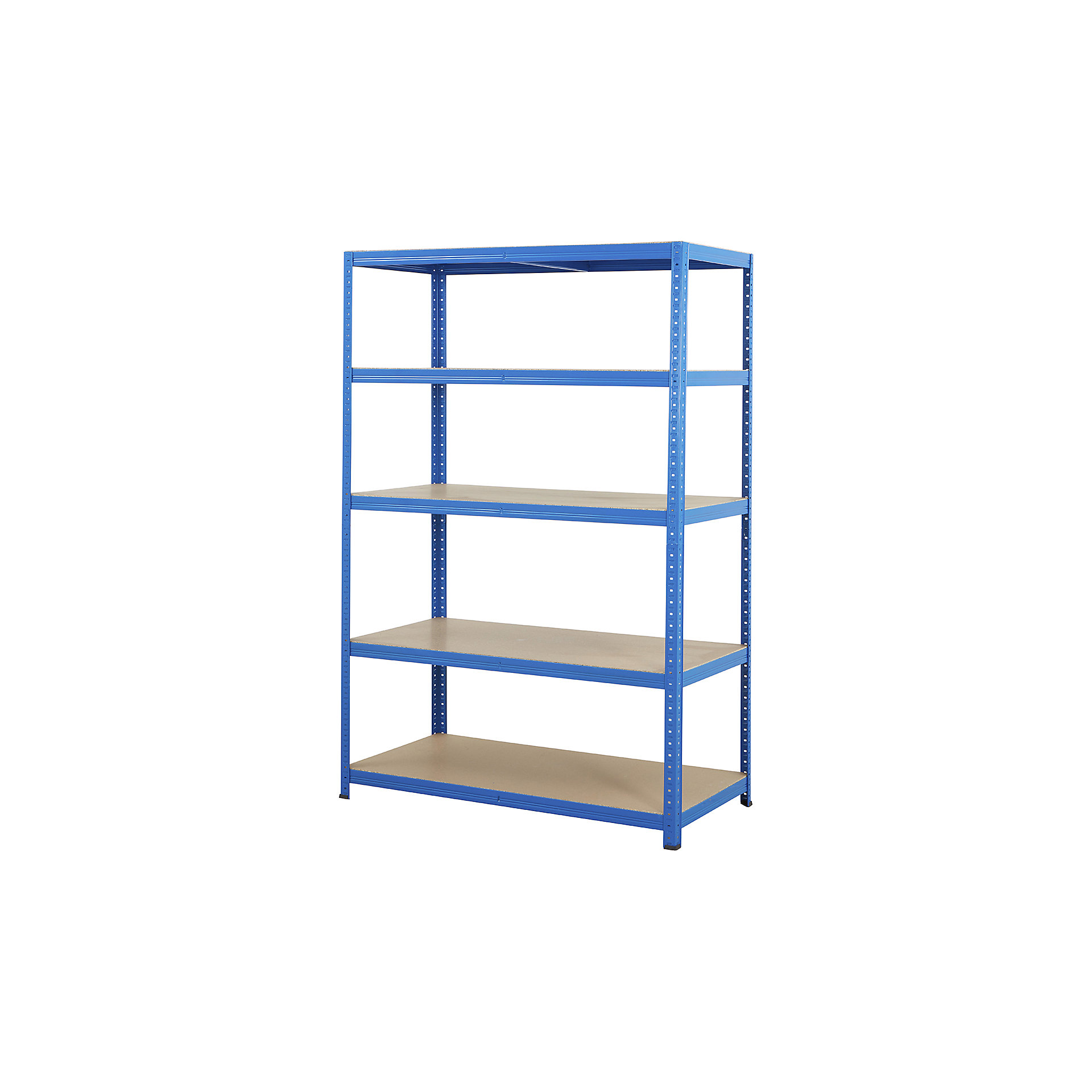 BiGDUG Essentials 265kg Shelving | 1780h x 1200w x 600d mm | 5 Levels | Blue | 265kg UDL | BiGDUG