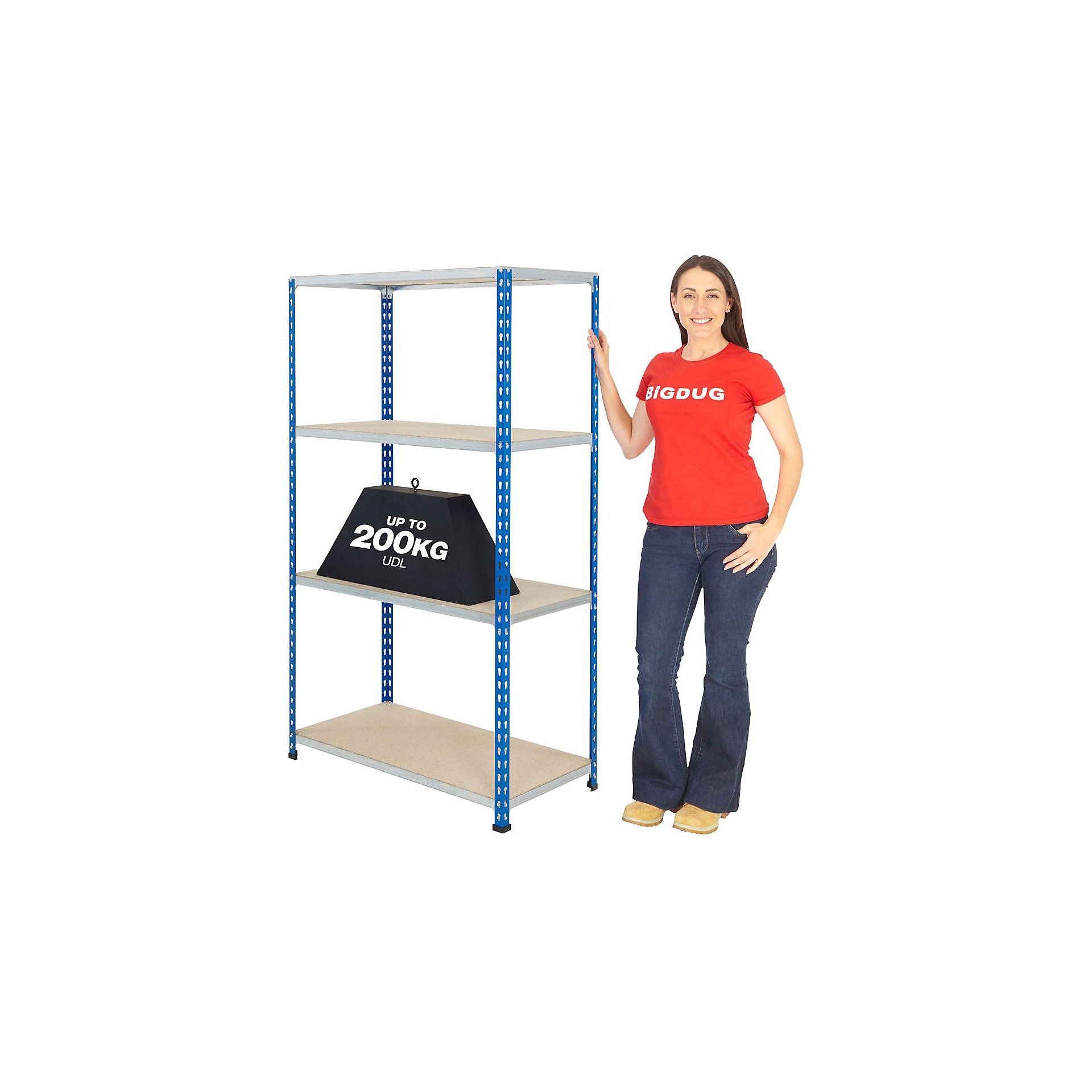 BiG200 Shelving | Commercial Shelving | BiGDUG Shelving | BiGDUG