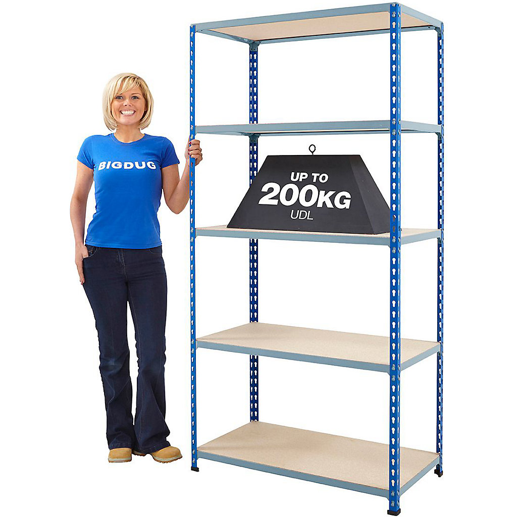 BiG200 Shelving | Commercial Shelving | BiGDUG Shelving | BiGDUG