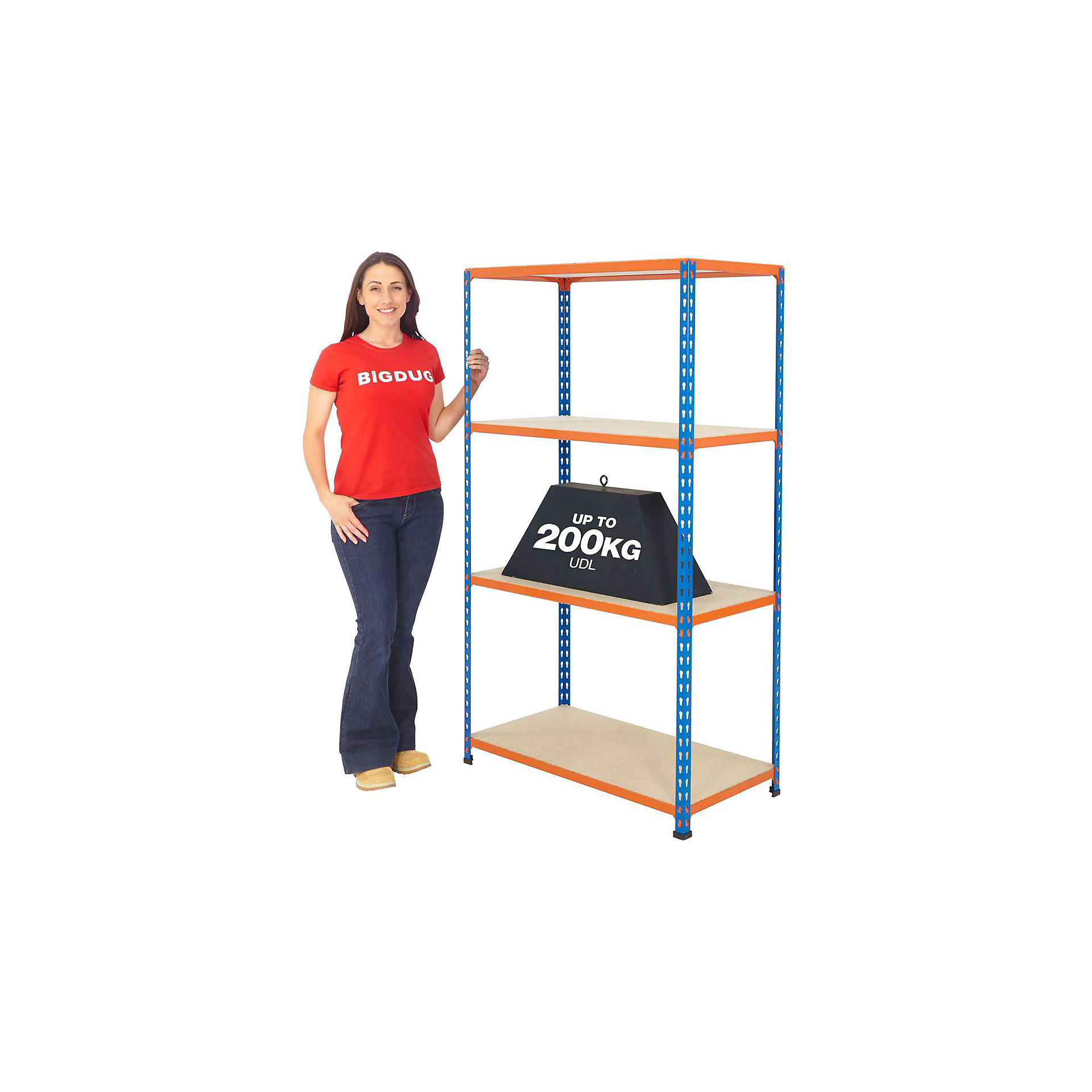 BiG200 Shelving | Commercial Shelving | BiGDUG Shelving | BiGDUG