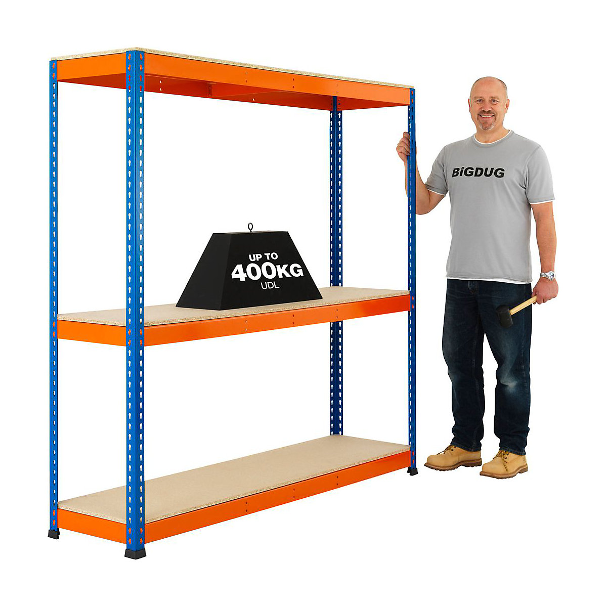 BiG400 1677mm High Racking | BiGDUG