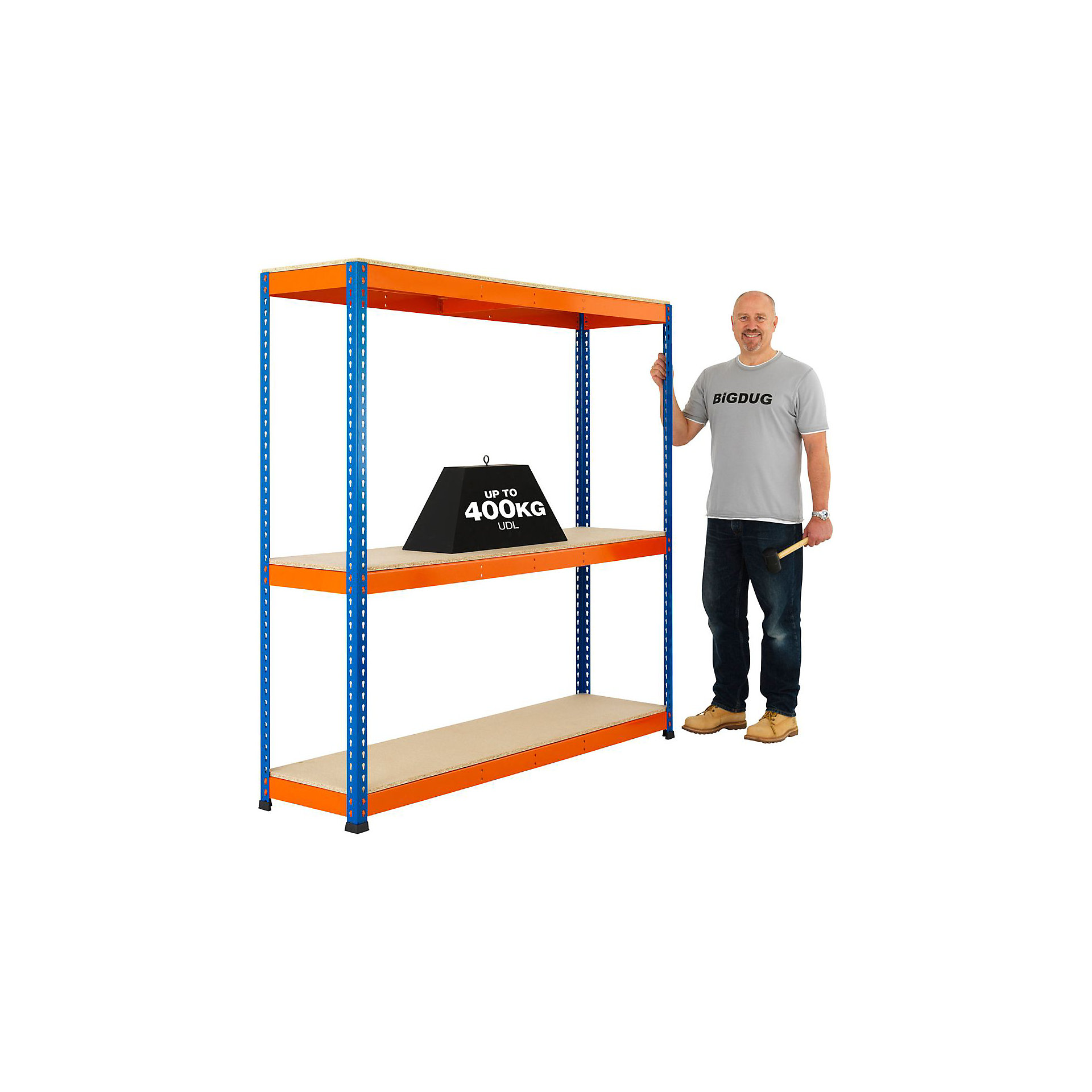 BiG400 1677mm High Racking | BiGDUG