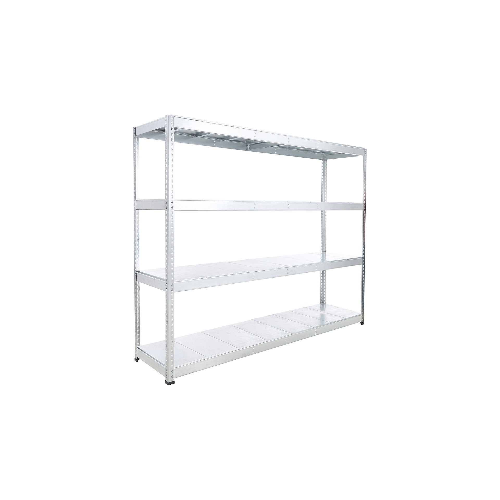 BiG400 Steel Racking 1980h x 2440w x 455d mm 4 Levels 400kg UDL ...