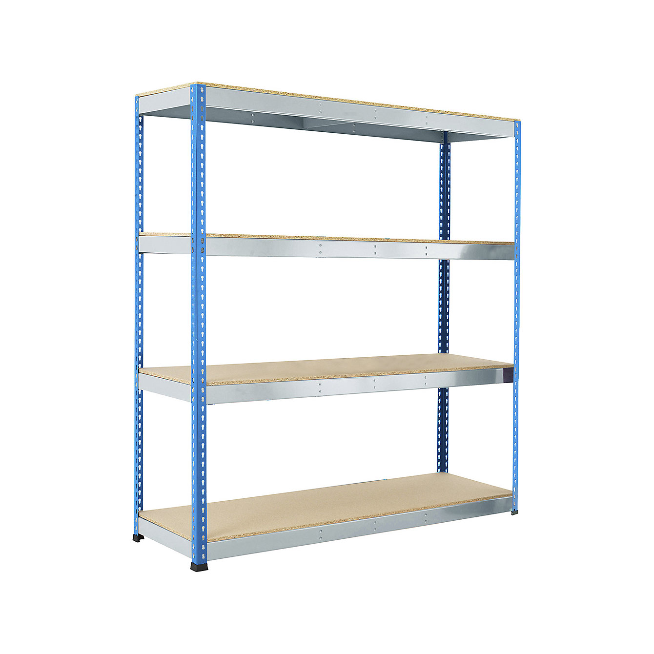 BiG400 Racking 1980h x 2135w x 610d mm 4 Levels 400kg UDL Blue ...