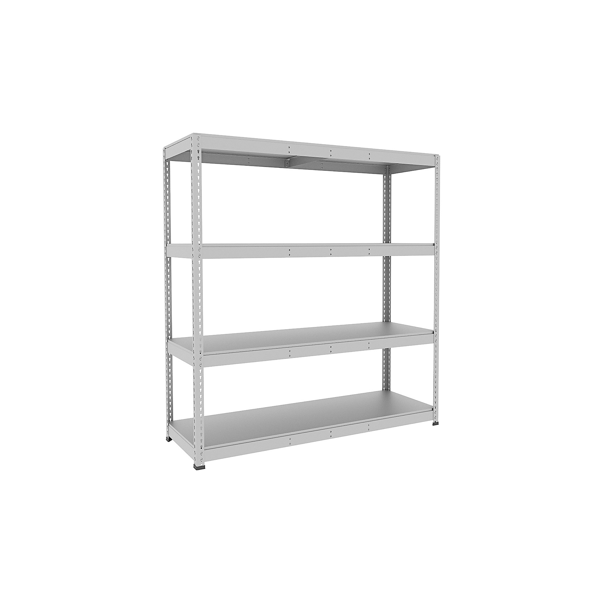 BiG400 Melamine Racking 1980h x 1525w x 760d mm 4 Levels 400kg UDL ...