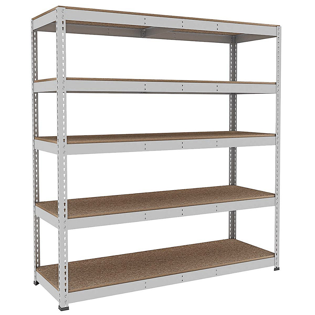 BiG400 Racking 1980h X 1830w X 610d Mm 5 Levels 375kg UDL Galvanised ...