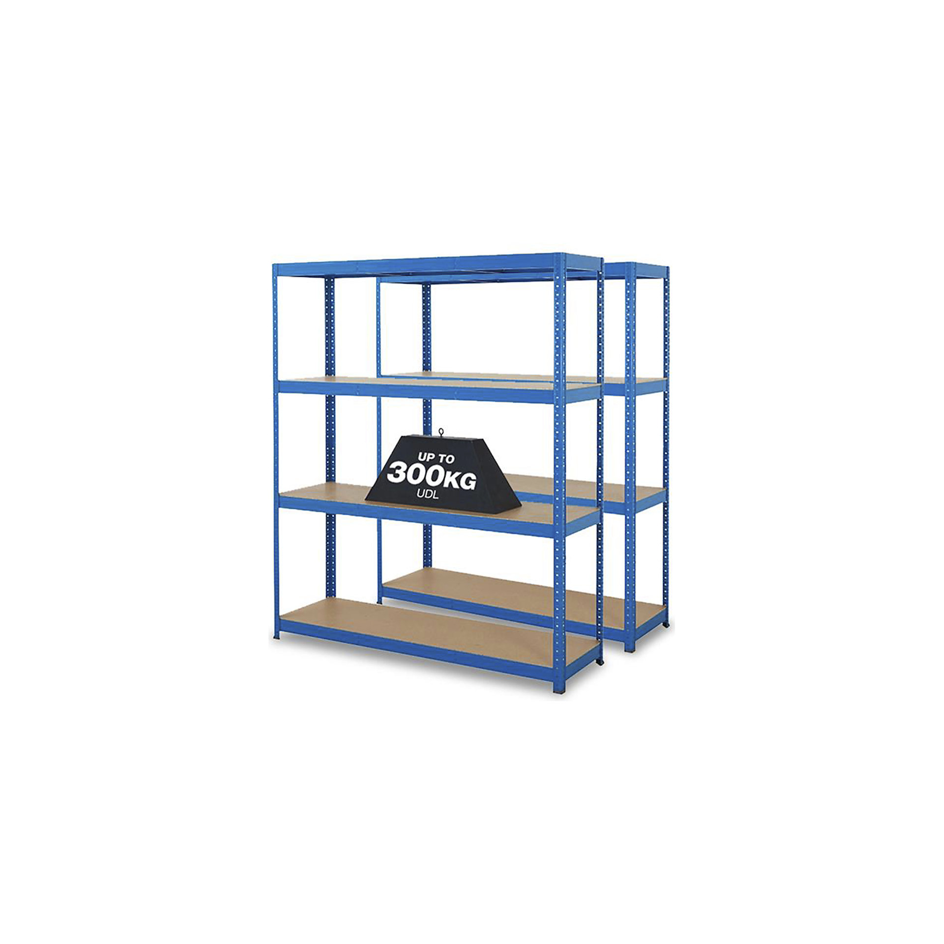 BiGDUG Essentials 300kg Blue Shelving Mega Deal | Shelving | BiGDUG