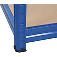 BiGDUG Garage Heavy Duty Shelving | 1770h x 2400w x 600d mm | Blue | 4 ...