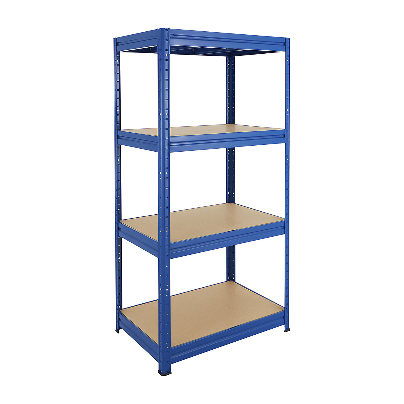BiGDUG Garage Heavy Duty Shelving | 1770h x 1200w x 600d mm | Blue | 4 ...