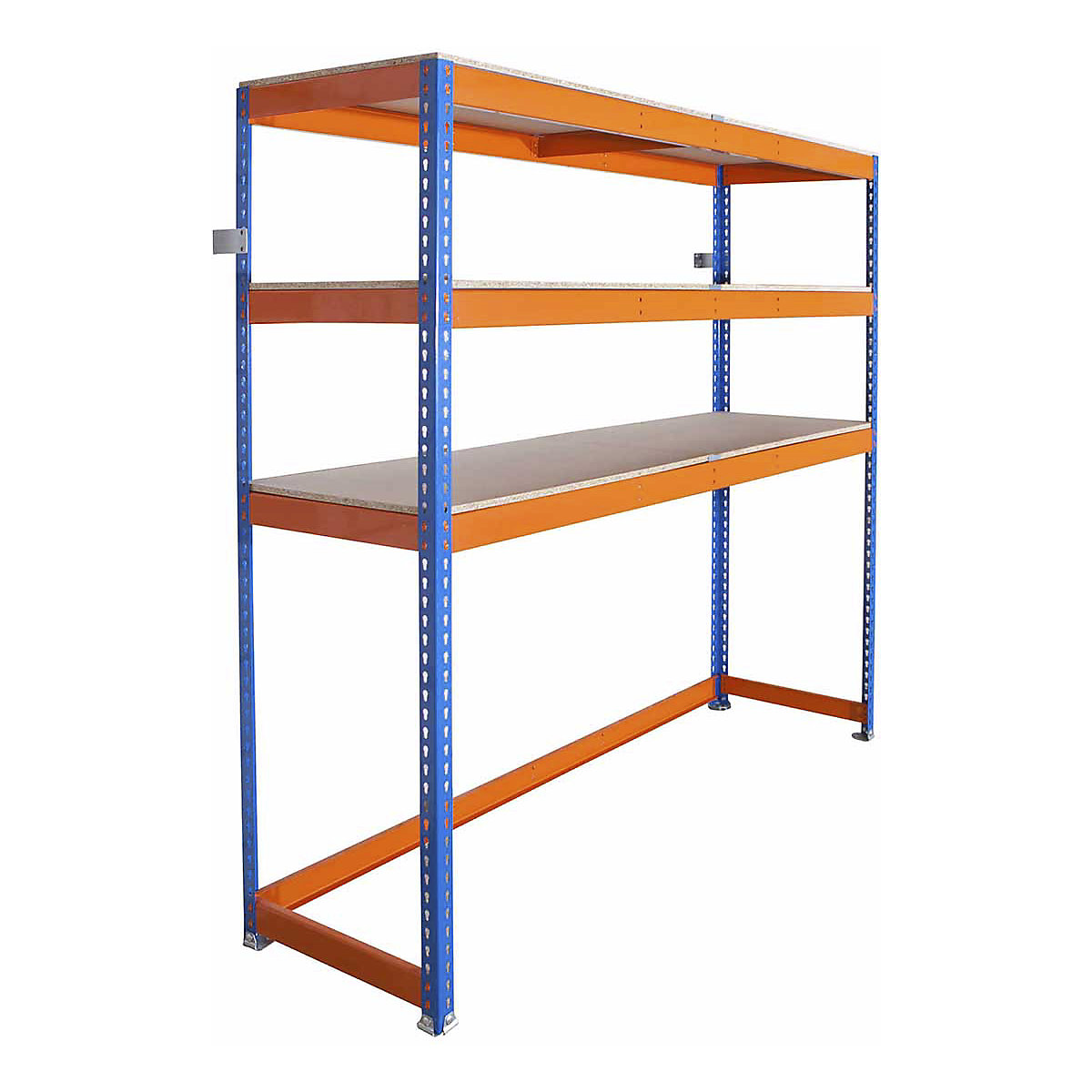 Heavy Duty Over Car Garage Shelving with 10x Clear Value Plastic ...