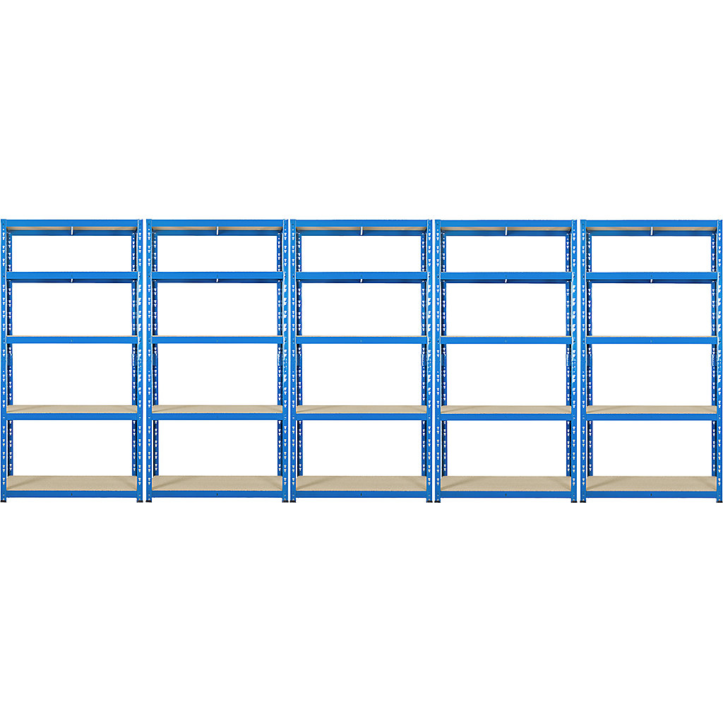 BiGDUG Essentials Industrial Shelving Kit | Bay Shelving | BiGDUG