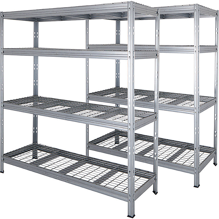 BiGDUG Garage 450kg Galvanised Wire Shelving Mega Deal | BiGDUG