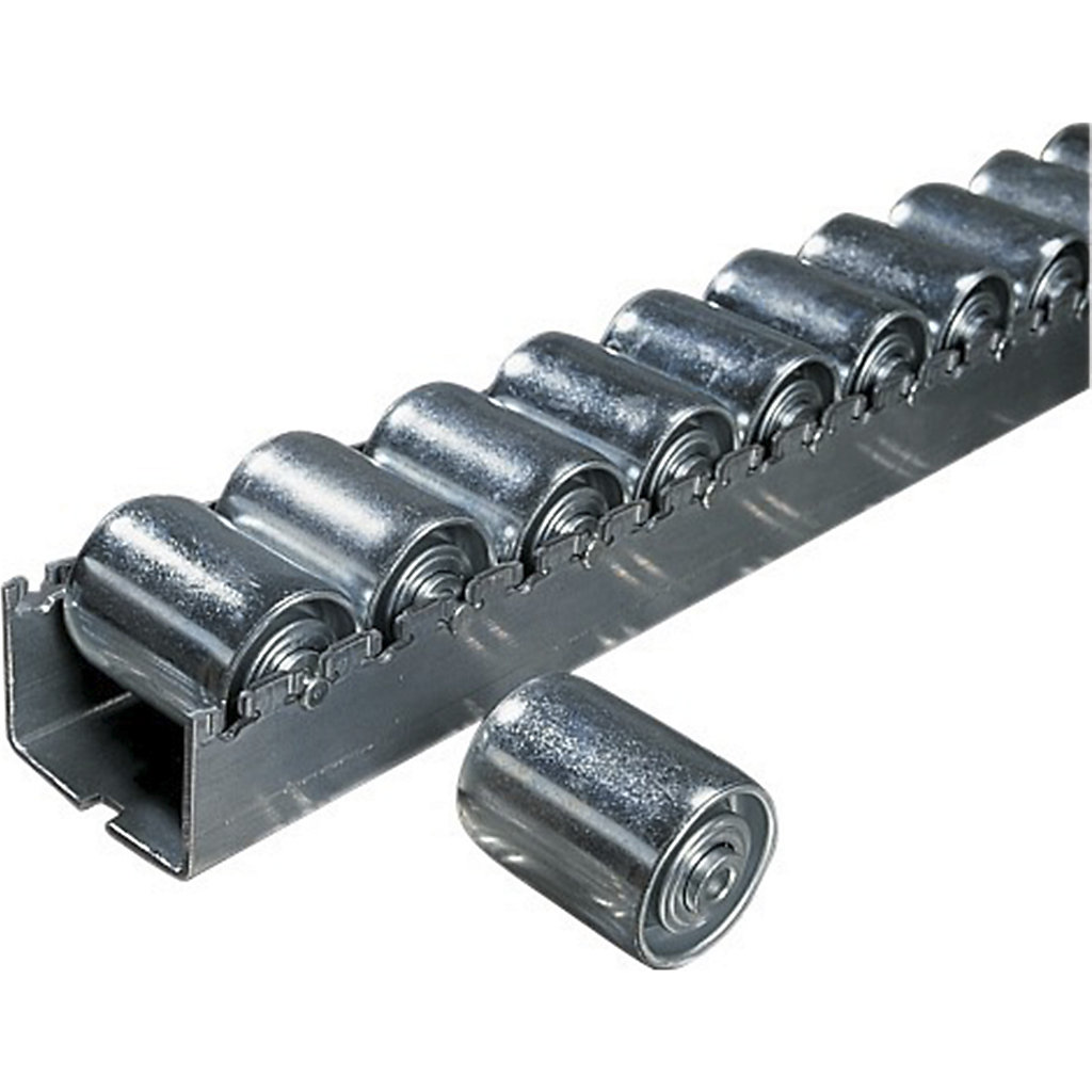 Heavy Duty Roller Track with Steel Rollers | BiGDUG