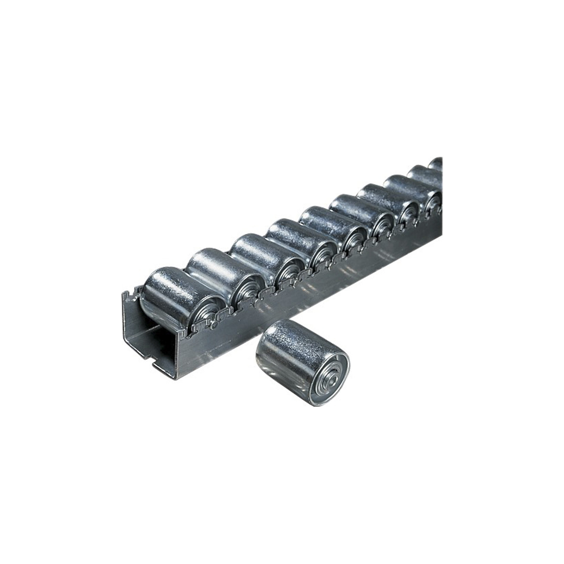 Heavy Duty Roller Track with Steel Rollers | BiGDUG