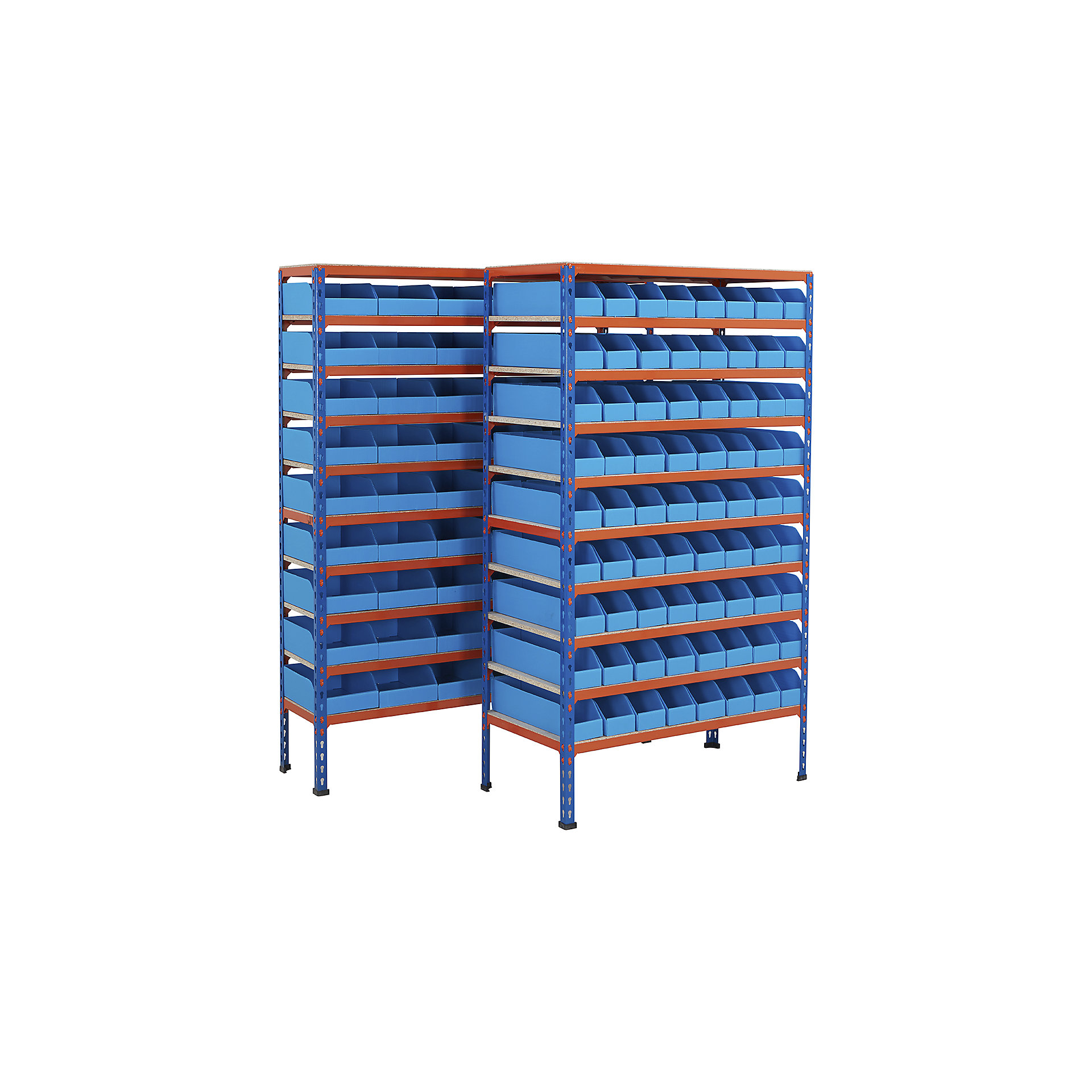 Shelving With Bins | Bin Shelving Units | BiGDUG