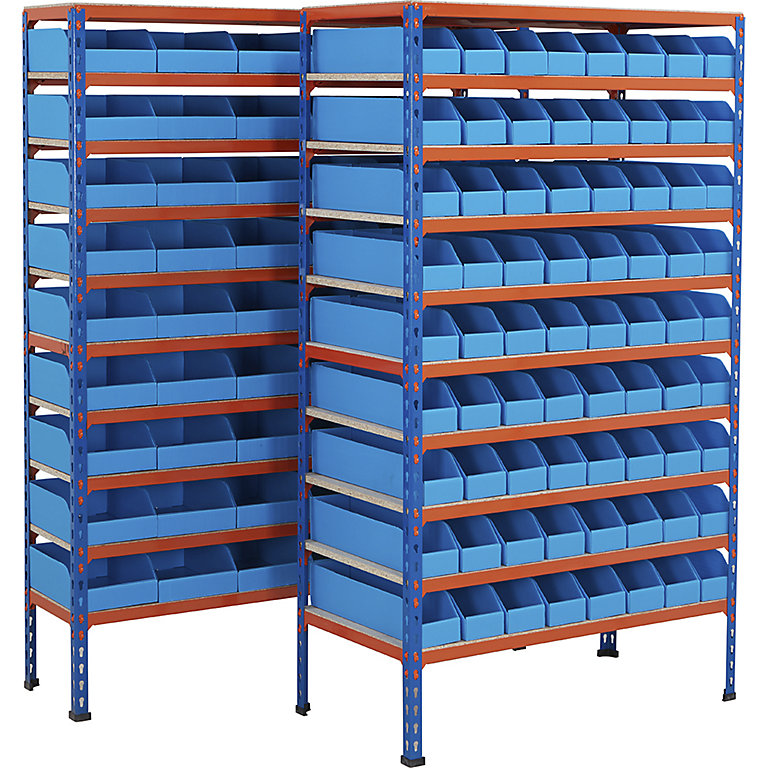 Storage Kits With Bins | Storage Bin Racking | BiGDUG | BiGDUG