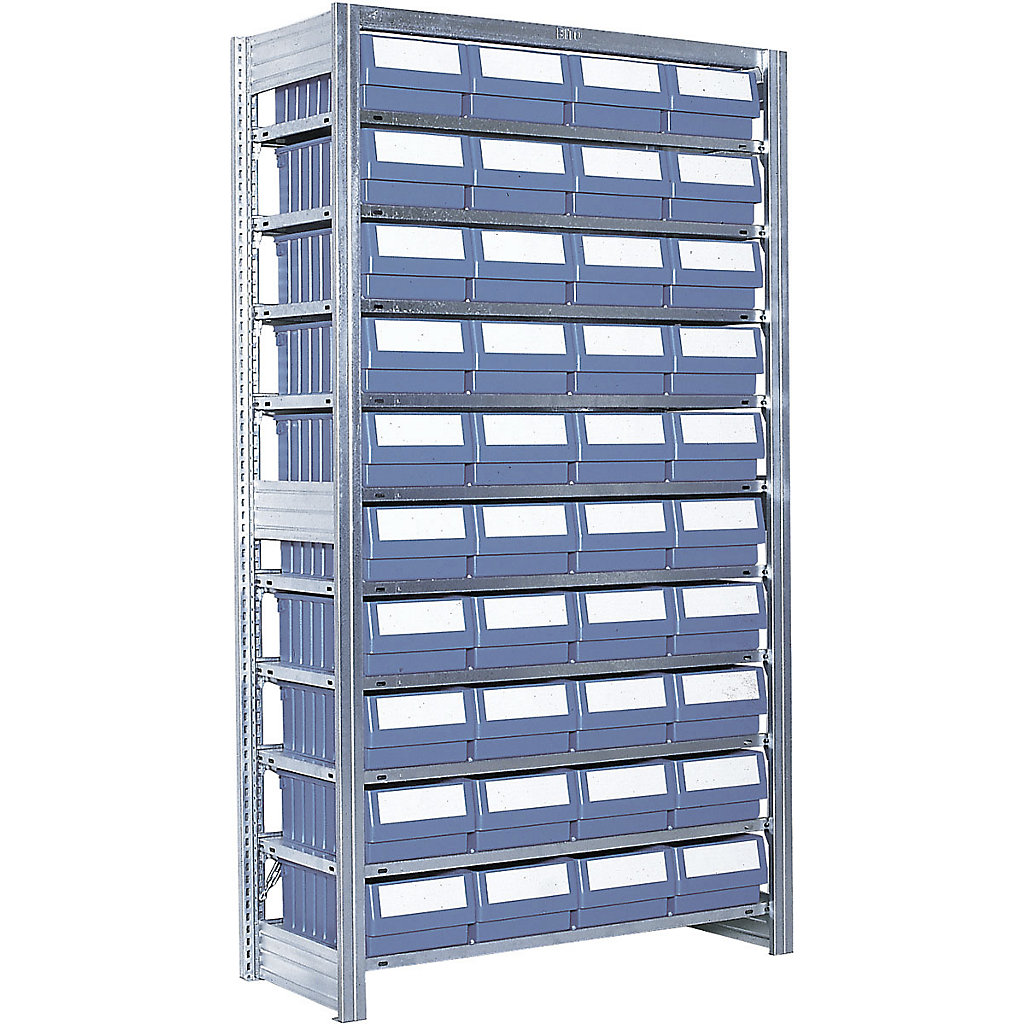 Shelving With Bins | Bin Shelving Units | BiGDUG