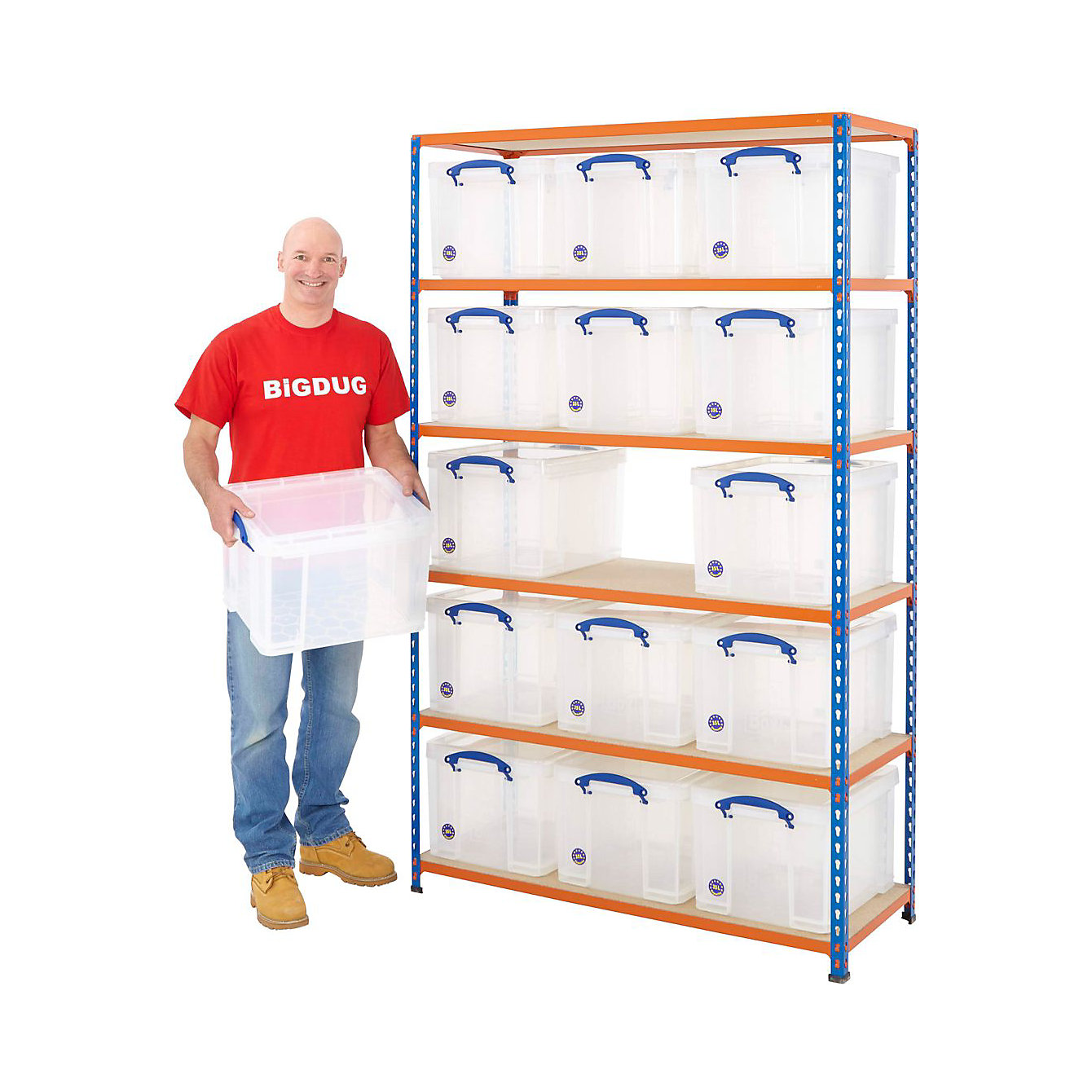 Value Plastic Storage Boxes | Plastic Storage Boxes | BiGDUG | BiGDUG