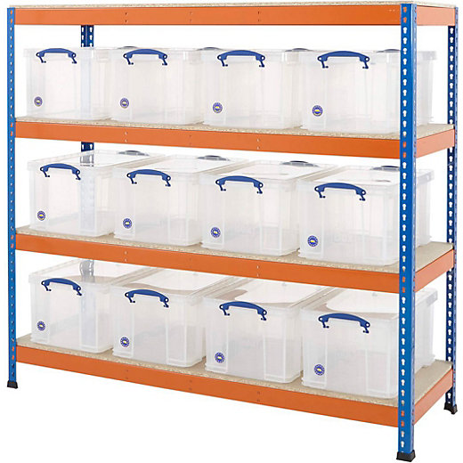 Shelving with Boxes | Storage Shelves With Boxes | BiGDUG