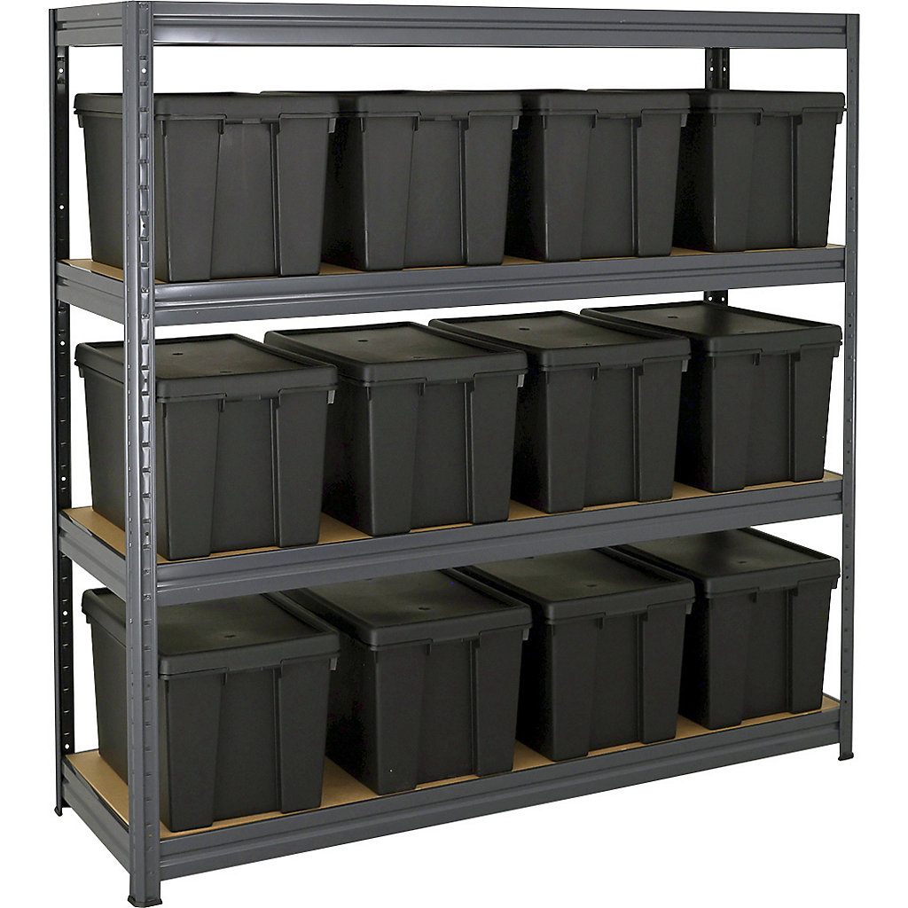 Shelving with Boxes | Storage Shelves With Boxes | BiGDUG