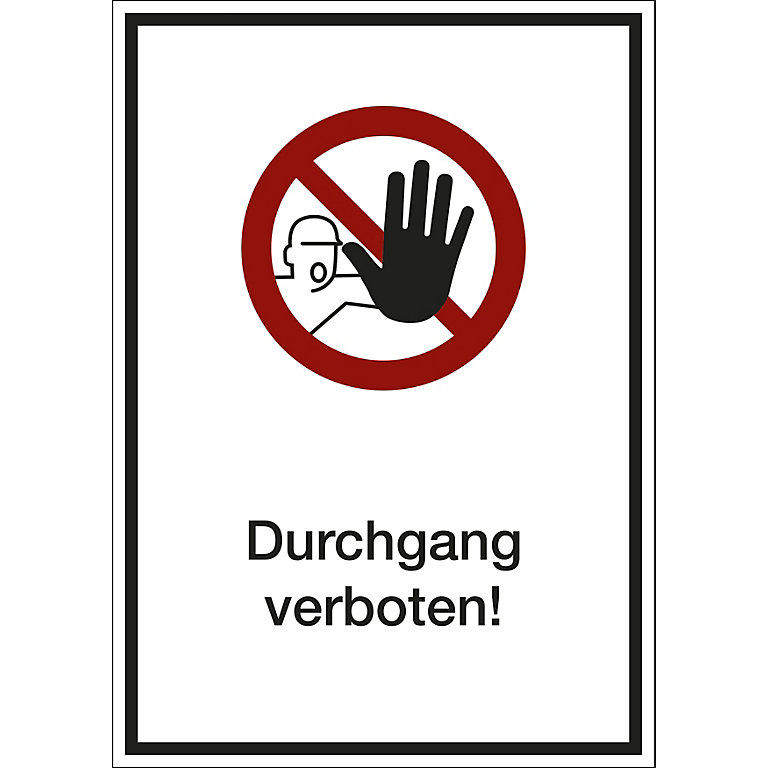 Gebots- und Verbotszeichen bei | kaiserkraft