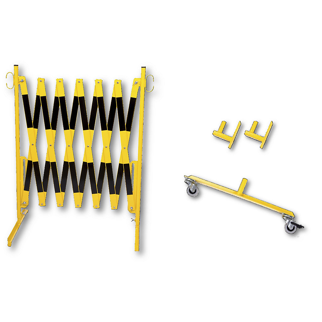 Barrière extensible – CrashStop: support mural, 2 roulettes | FRANKEL ...