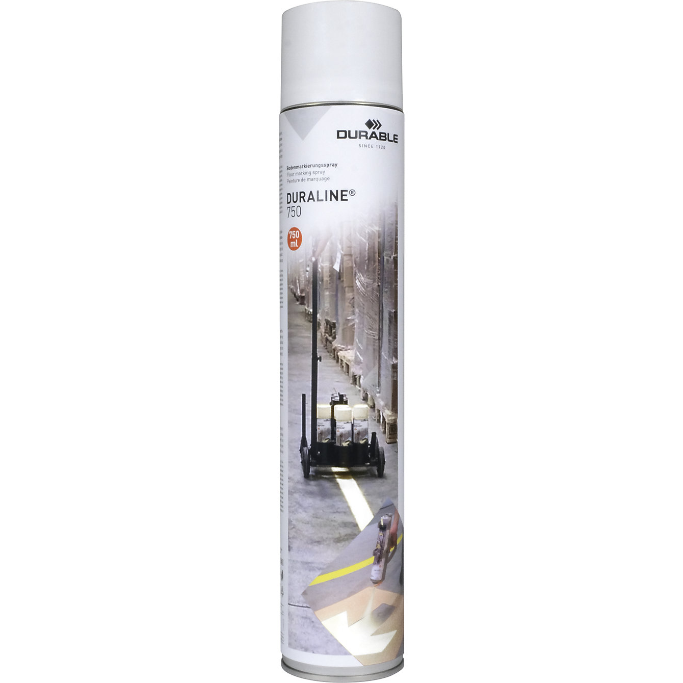 Spray de marquage au sol DURALINE® – DURABLE: contenu 750 ml | FRANKEL ...